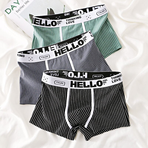 HELLO™ Striped - Men's Underwear (3 Pack)