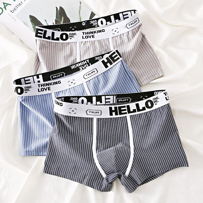 HELLO™ Striped - Men's Underwear (3 Pack)